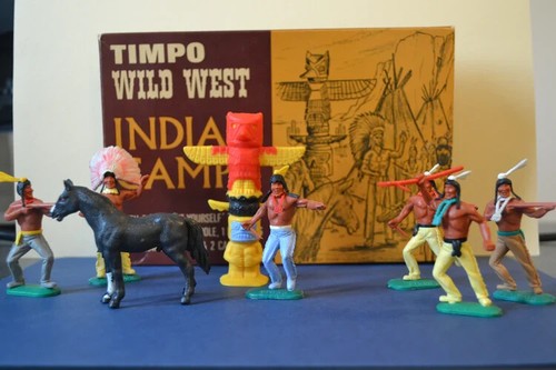 Timpo Indian Camp Boxed Rare | eBay UK