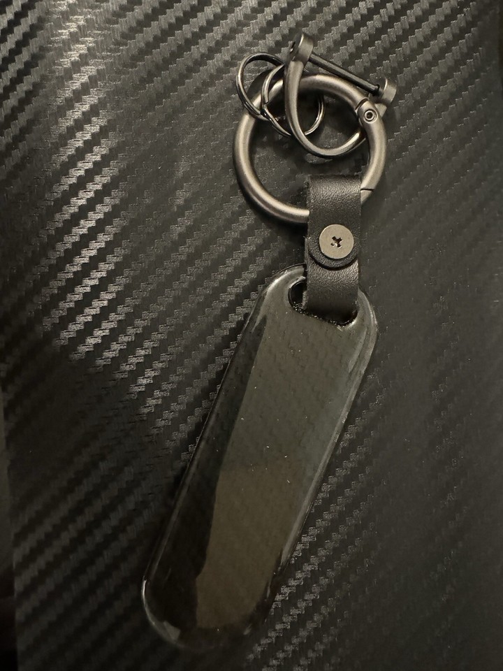 Ford ST LINE keyring Carbon with Red lettering Fiesta Focus Mondeo Kuga ...