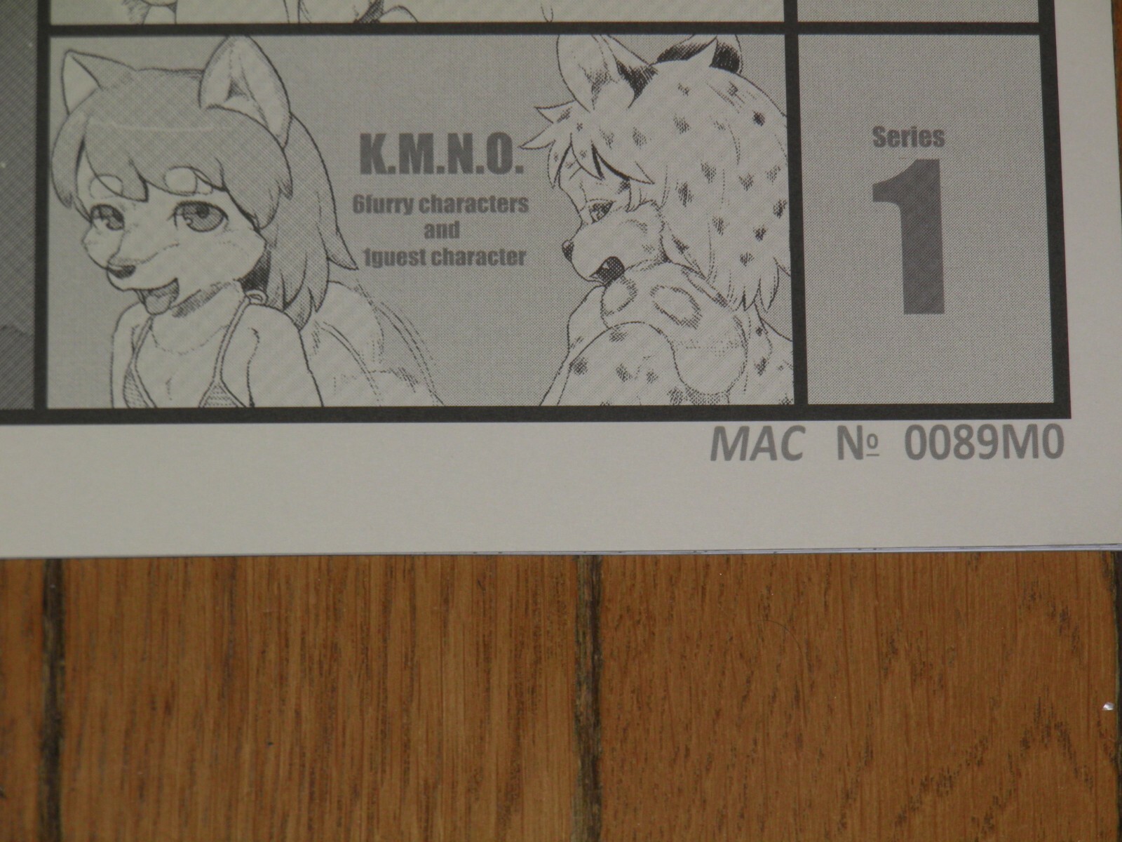 K.M.N.O MAC N DOUJINSHI KEMONO | eBay