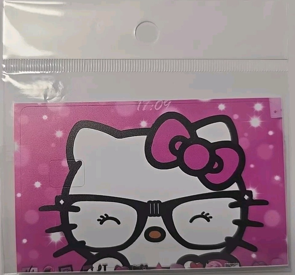 SANRIO - Hello Kitty Credit Card Skin Cover - Wrap Decal Pre-Cut ...