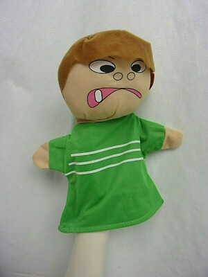Boy Girl Hand Puppet Angry Scared Emotions Sensory Plush Stuffed Toy | eBay