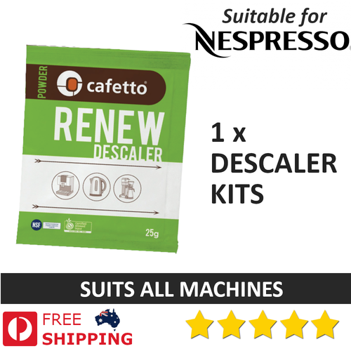 Nespresso Descaling Descaler Limescale Remover Kit - Suits All ...