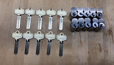 Lot Of 10 Best SFIC Uncombinated 7 Pin Cores In 626. Plus, 10 A Keyway ...