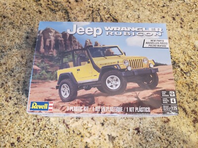 Revell Jeep Wrangler Rubicon Model kit 1:25 Scale 85-4501 | eBay