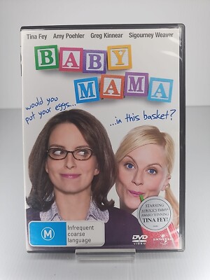 Baby Mama DVD, 2008 Greg Kinnear Steve Martin Amy Poehler Tina Fey Dax ...
