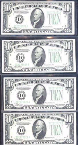 Most Valuable 1934 10 Dollar Bill (Worth Up to $120,750) - VIP Art Fair