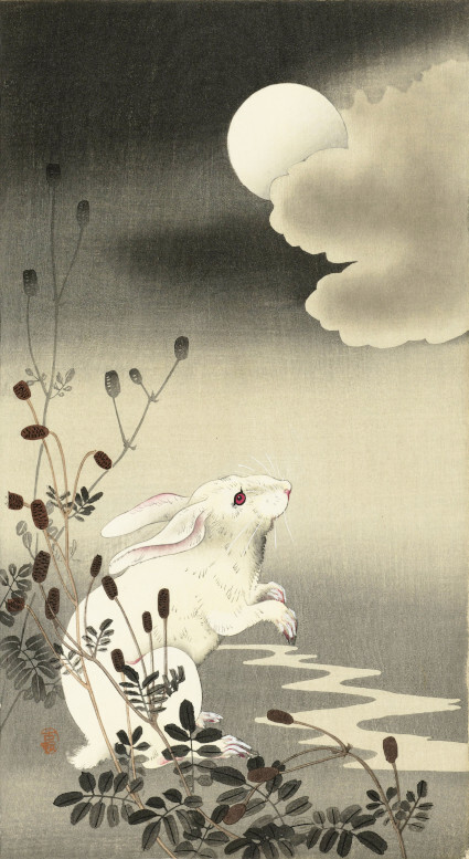 Japanese Rabbit Print