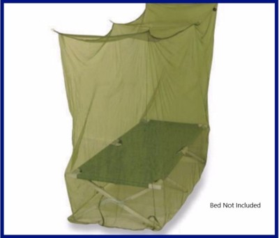Single Box Style Mosquito Net Green Camping Home Mozzie Insect Net ...