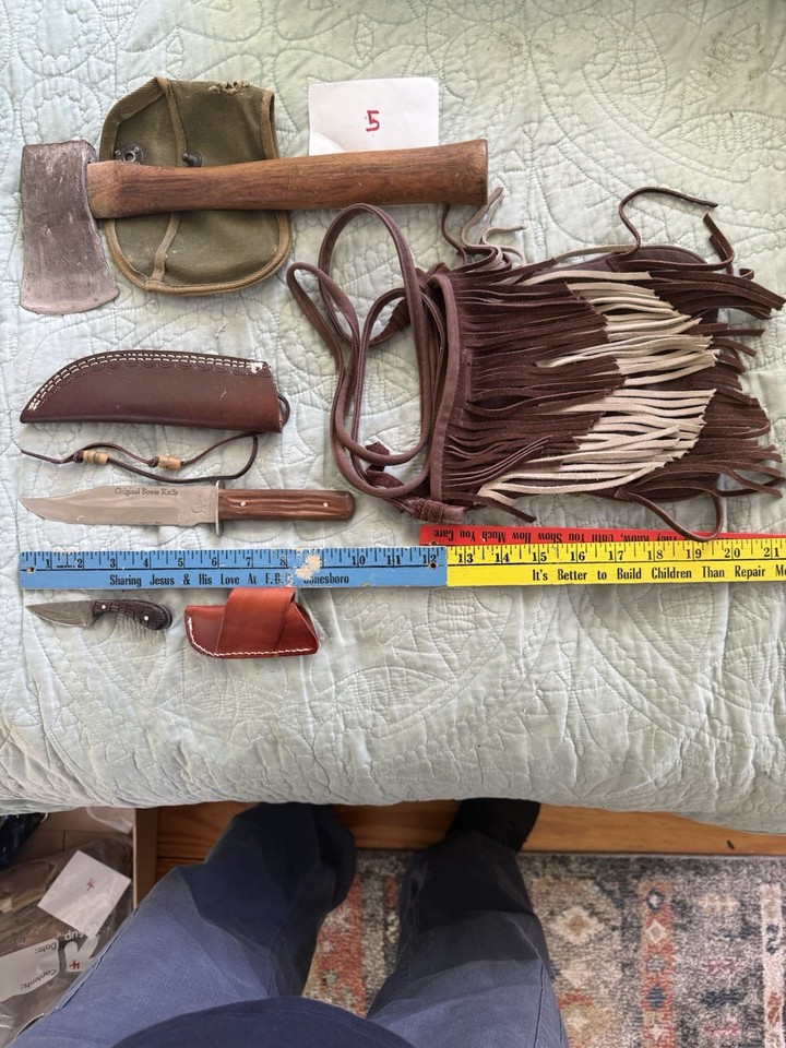 muzzleloader black powder hunting pouch and accessories. | eBay