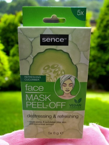 Sence Face Mask Peel Off Refreshing Cucumber 5 x 8 g | eBay