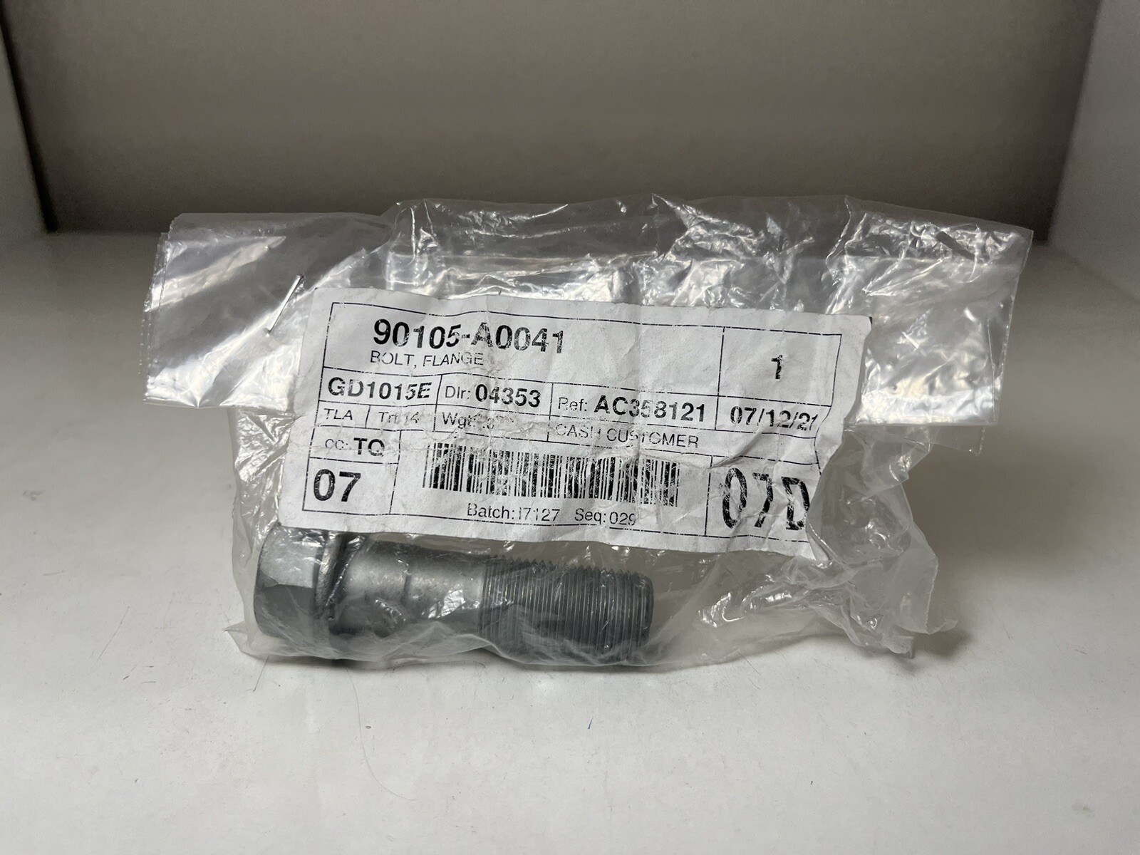 for Toyota Genuine Steering Knuckle Bolt Front 90105A0041 for sale ...