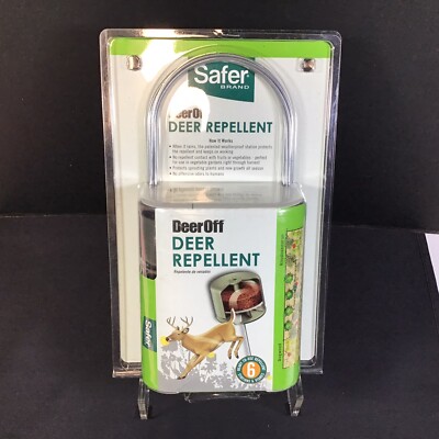 Safer Inc Deer Off Waterproof Deer Repelling Stations 6 Stations ...