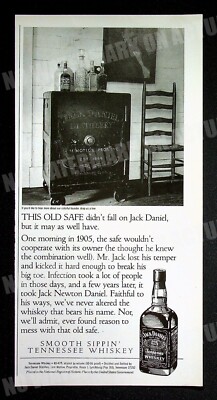 Jack Daniel's Whiskey Whisky 1992 Trade Print Magazine Ad Alcohol ...