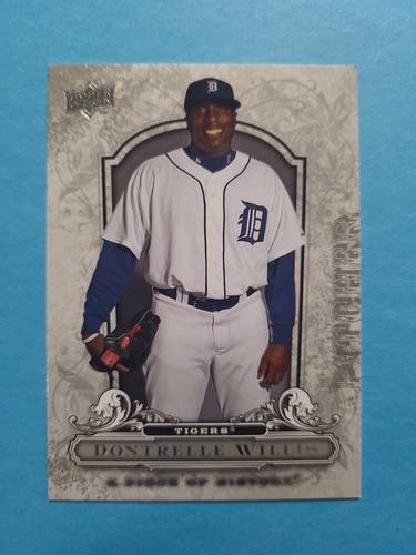 DONTRELLE WILLIS 2008 UPPER DECK A PIECE OF HISTORY BASEBALL CARD # 37 ...
