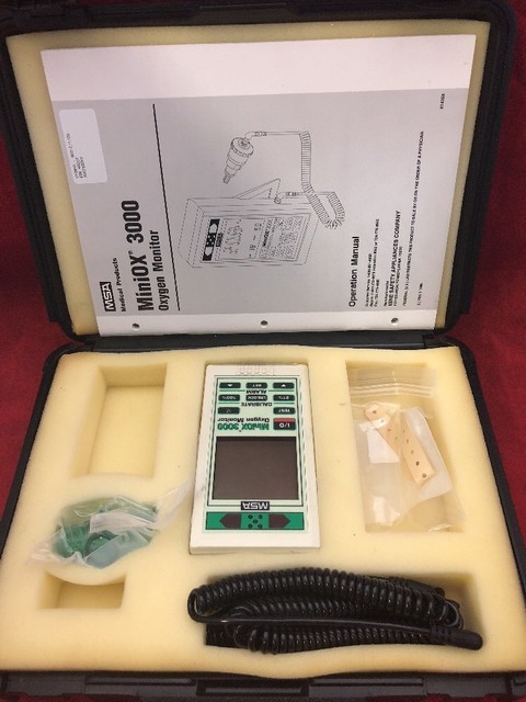 MSA MiniOX 3000 Oxygen Monitor O2 Analyzer for sale online | eBay