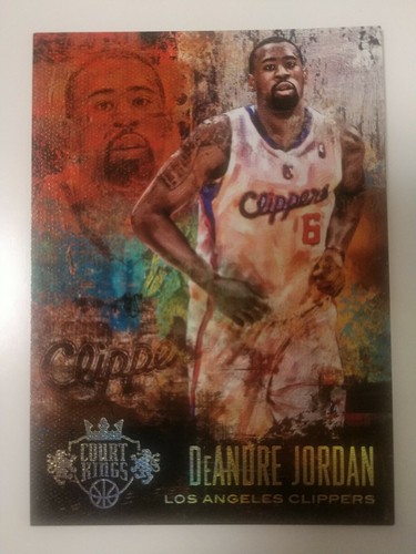 DeANDRE JORDAN Gold Base Card #3/25 - 2013-14 Panini COURT KINGS | eBay