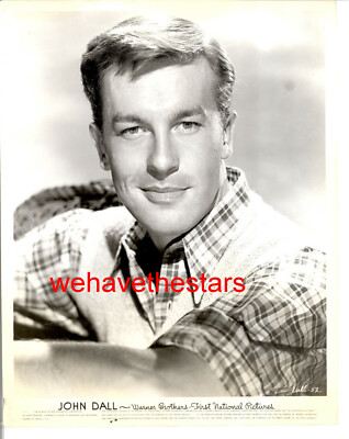 Vintage John Dall SEXY QUITE HANDSOME 40s WB Publicity Portrait | eBay