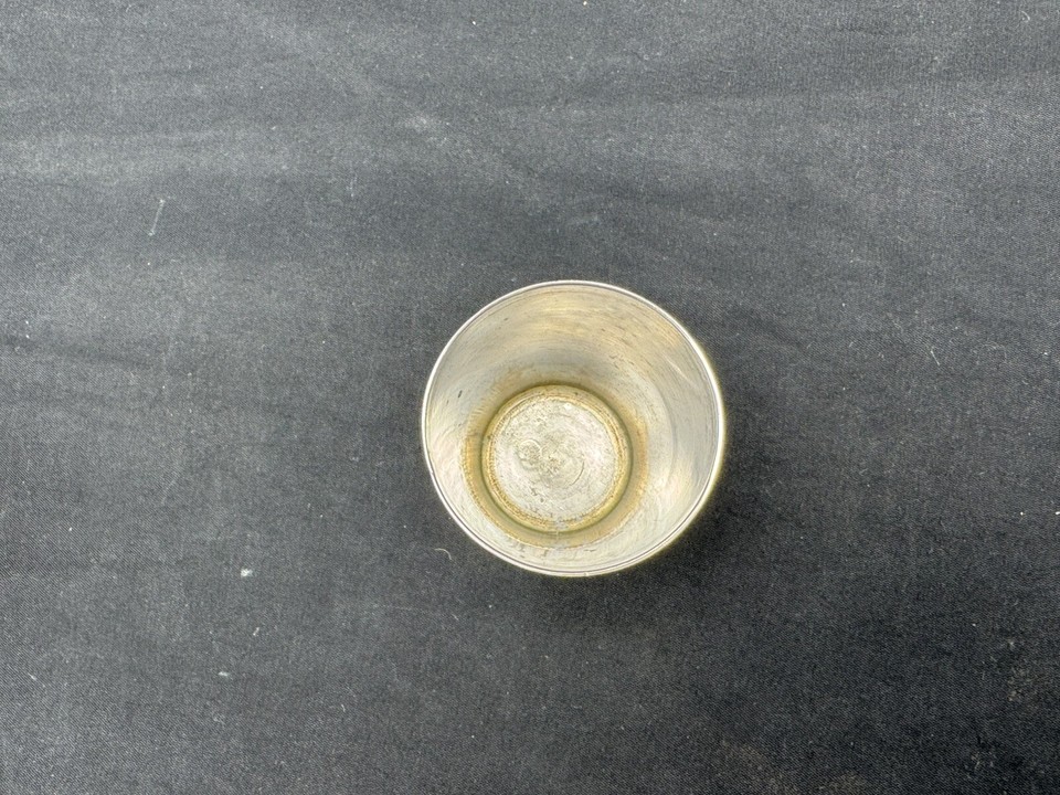 Two Vintage 800 Silver Polish Shot Glasses | eBay