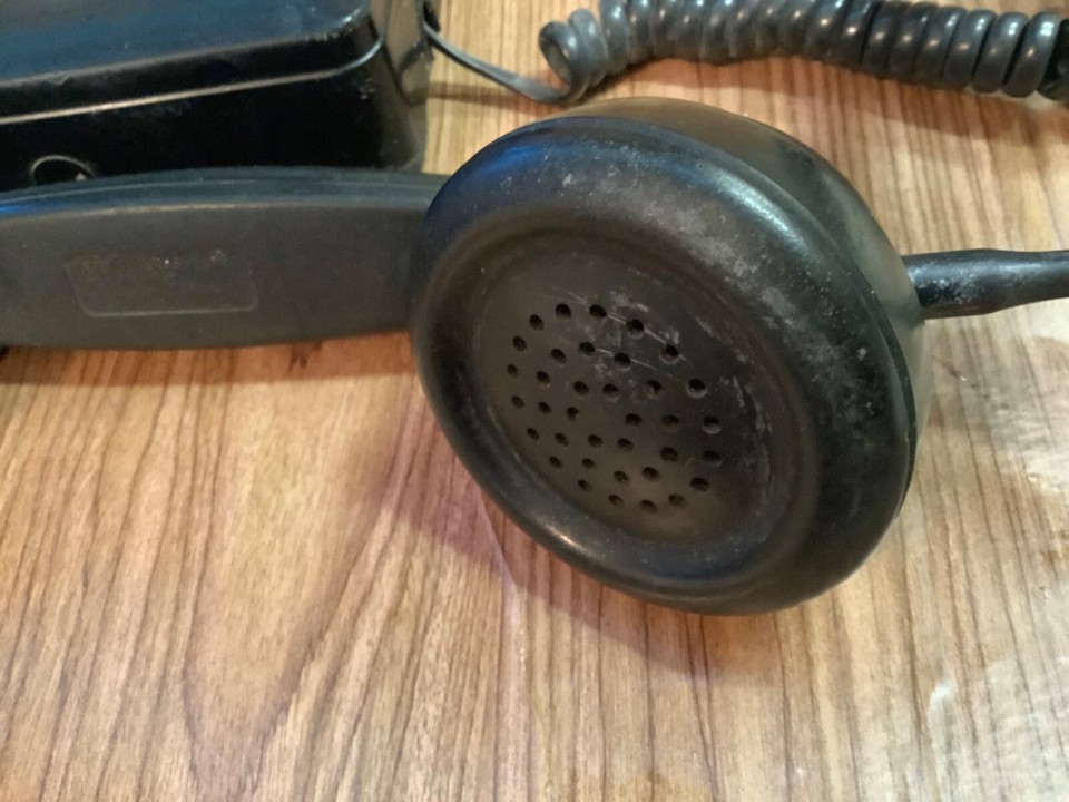 Vintage Western Electric Telephone Without Dial, has dial tone F1 ...