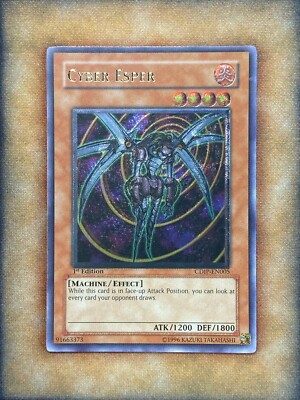 Yugioh Cyber Esper CDIP-EN005 Ultimate Rare 1st Ed NM | eBay