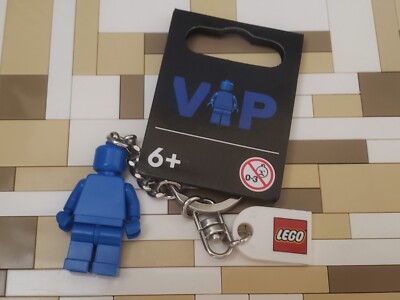 LEGO Blue Minifigure Keychain - 854090 - VIP Exclusive ***New*** | eBay