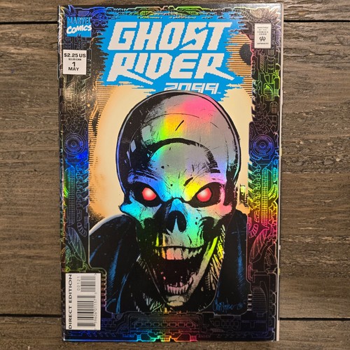 Ghost Rider 2099 #1 Marvel Comics 1994 Modern Age Holo NM w/trading ...