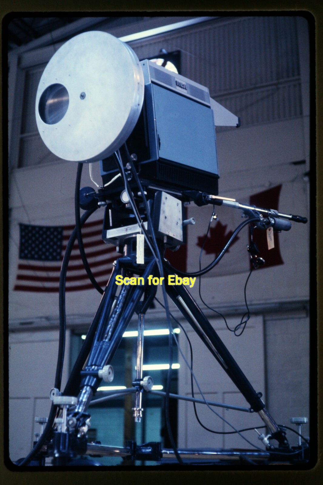 RCA TV Television Studio Camera in 1971, 35mm Slide aa 16-1b | eBay