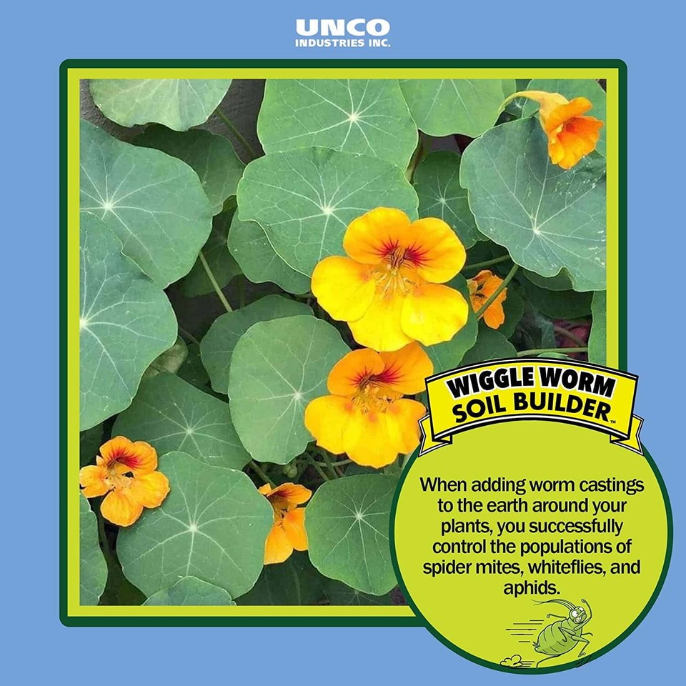 Wiggle Worm Pure Organic Worm Castings All-Natural Fertilizer Odor-Free ...