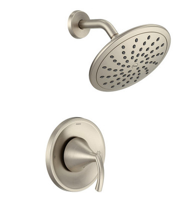 Moen Glyde T2842EPBN Glyde Shower Only Trim Package Brushed Nickel 1.75 ...