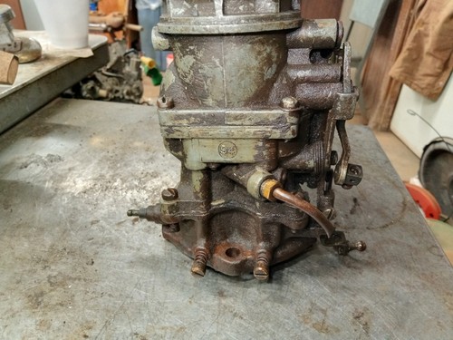 Three Bolt Script Ford 94 Two Barrel Carburetor Model 7RT For Parts | eBay
