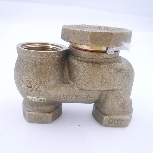 Superior 3/4" Anti-Siphon Valve Body ONLY Yellow Brass | eBay