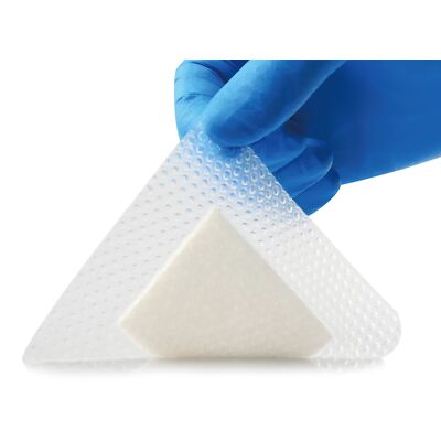 Excel SAP Super Absorbent Dressing with Silicone Border 6" x 7" BX of ...