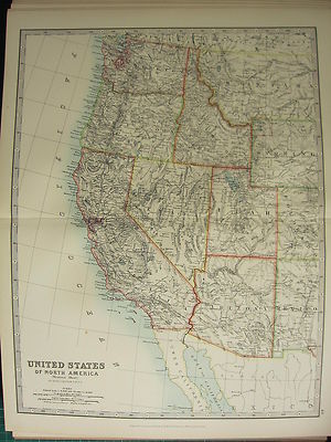 Other - 1896 Large Victorian Map