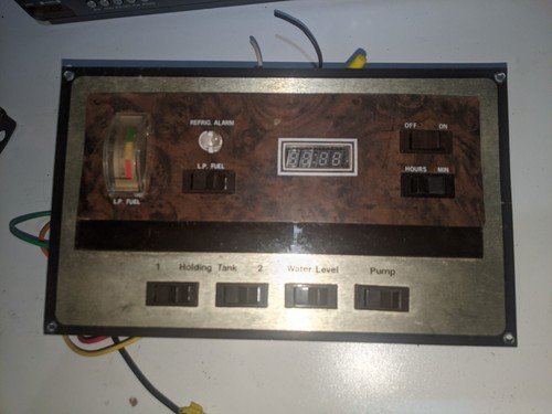 WINNEBAGO P30 Switch Control Panel Gen And Tank Controls RV MOTORHOME ...