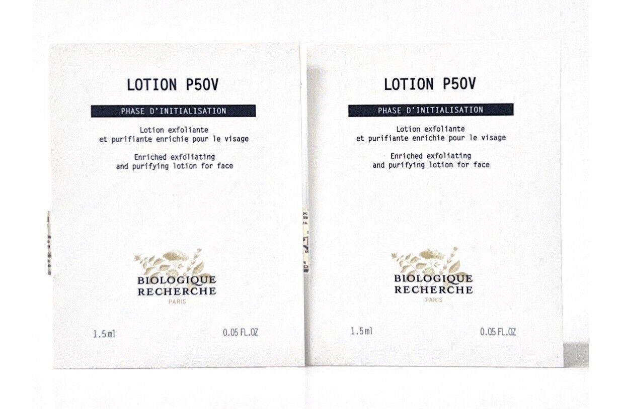 Biologique Recherche LOTION P50V Travel Size (1.5ml x 5 = 7.5mL TOTAL ...