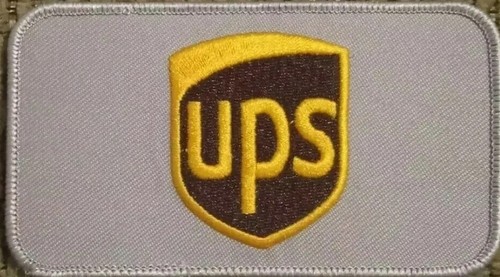 UPS embroidered Iron on patch | eBay