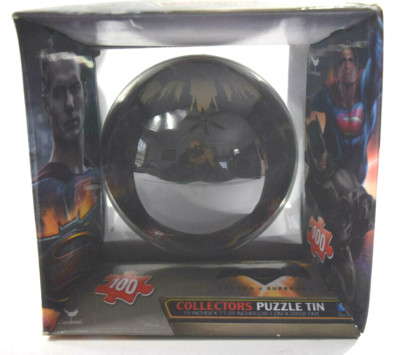 CARDINAL BATMAN V SUPERMAN COLLECTORS PUZZLE TIN 100 PIECE PUZZLE | eBay