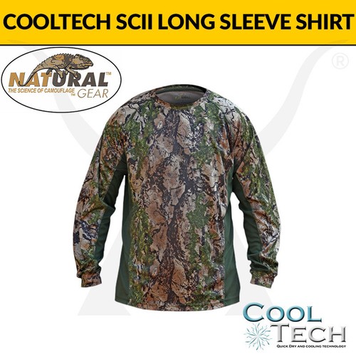 Cooltech SCII Long Sleeve Shirt - Natural Gear | eBay