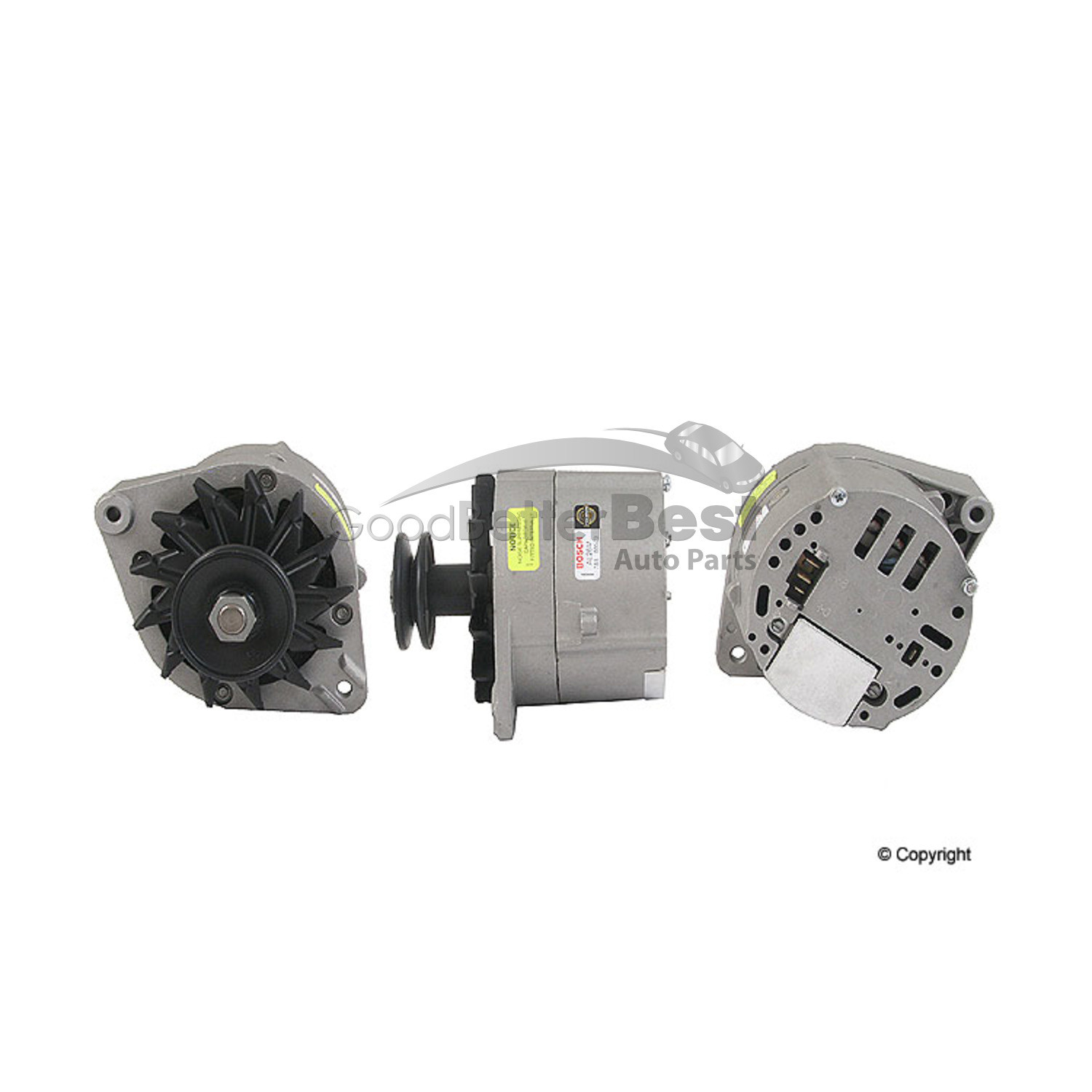 One Bosch Alternator AL26M 175903023SX for Volkswagen VW Rabbit Rabbit ...
