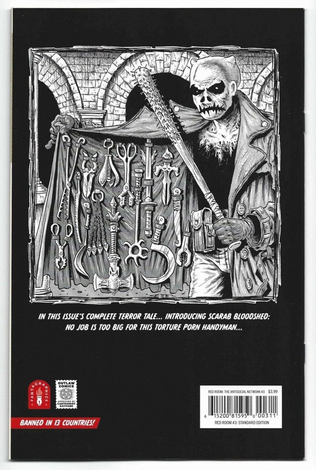 Red Room #3 2021 Unread 1st Print Ed Piskor Main Cover Fantagraphics ...