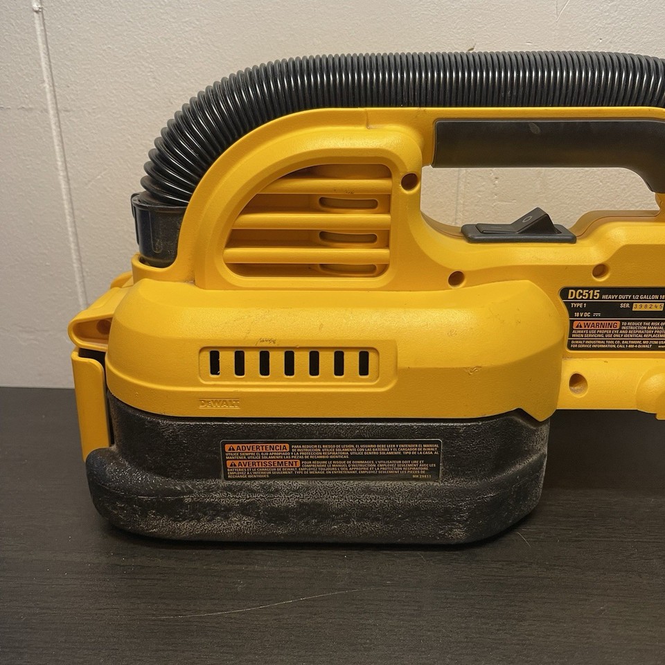 DeWalt DC515 Cordless 18V Wet/Dry Portable Vacuum (Bare Tool) Tested ...