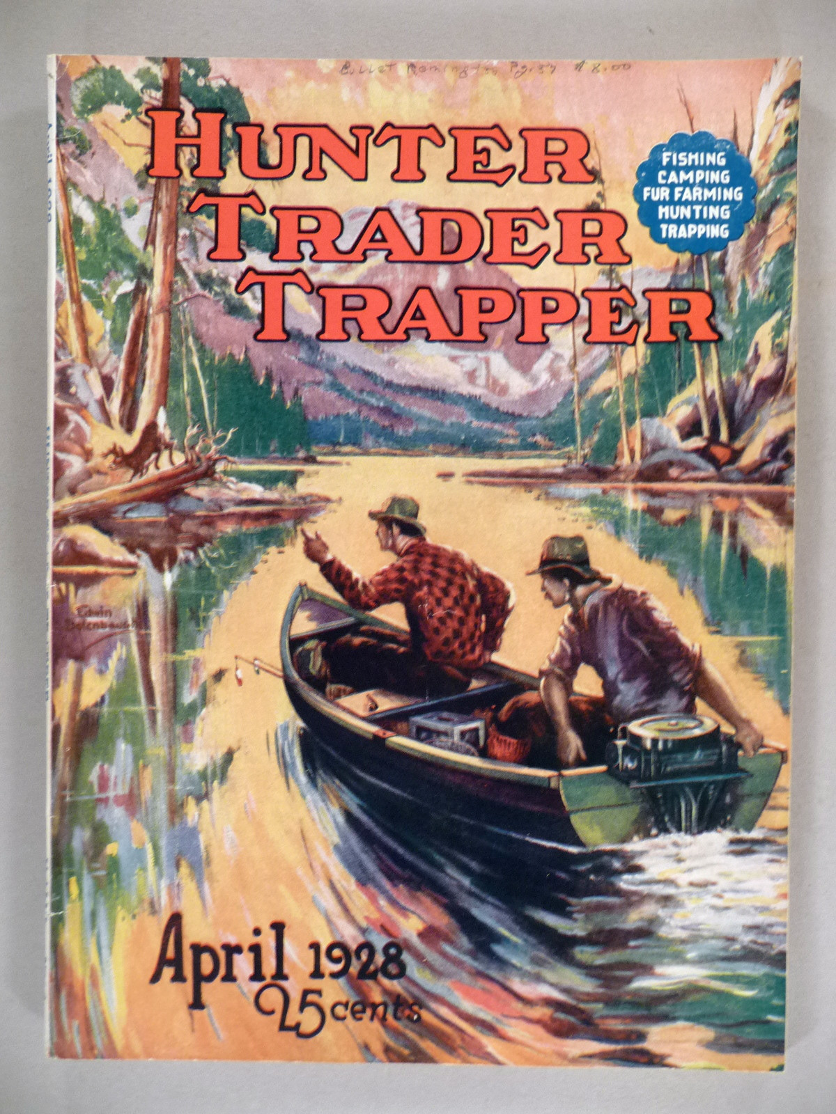 Hunter Trader Trapper - April, 1928 -- nice condition | eBay
