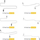 Fuel Injection Lines Kit for Caterpillar CAT 3406 3406B 3406C 980G 980F ...