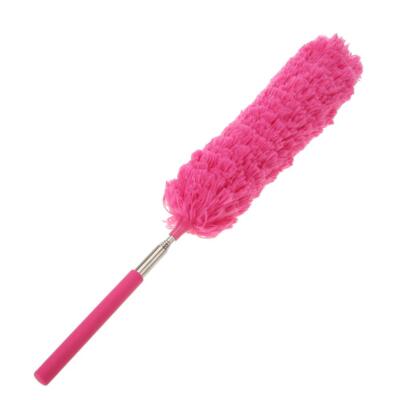 Adjustable Stretch Microfiber Duster Static Suction Dusting Brush (Rose ...