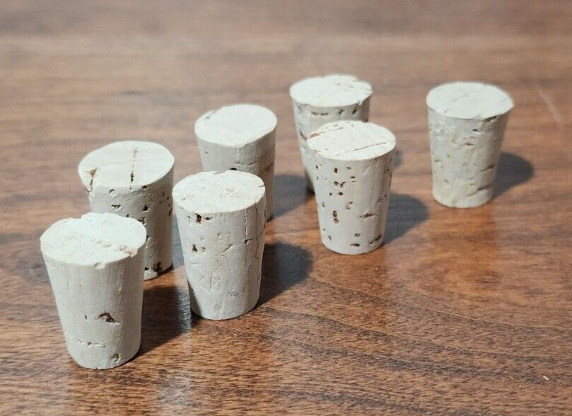 Size #2 10 Count Laboratory Cork Stoppers - BRAND NEW FisherBrand Corks ...