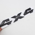 1x 3D Black 4X4 Four-Wheel Drive Emblem Badge Tailgate Sticker Car ...