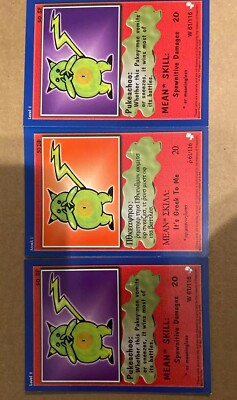 Pukeachoo Pukeymon Cards | eBay