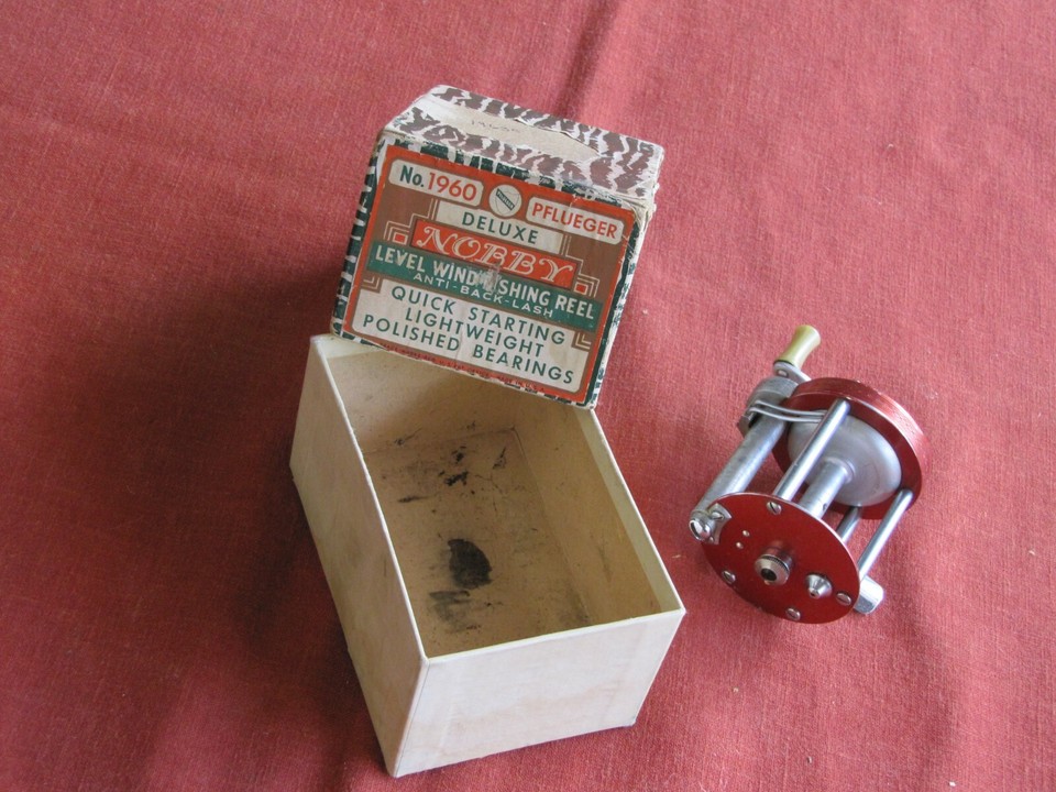 Vintage Pflueger Deluxe 1960 Nobby reel. | eBay