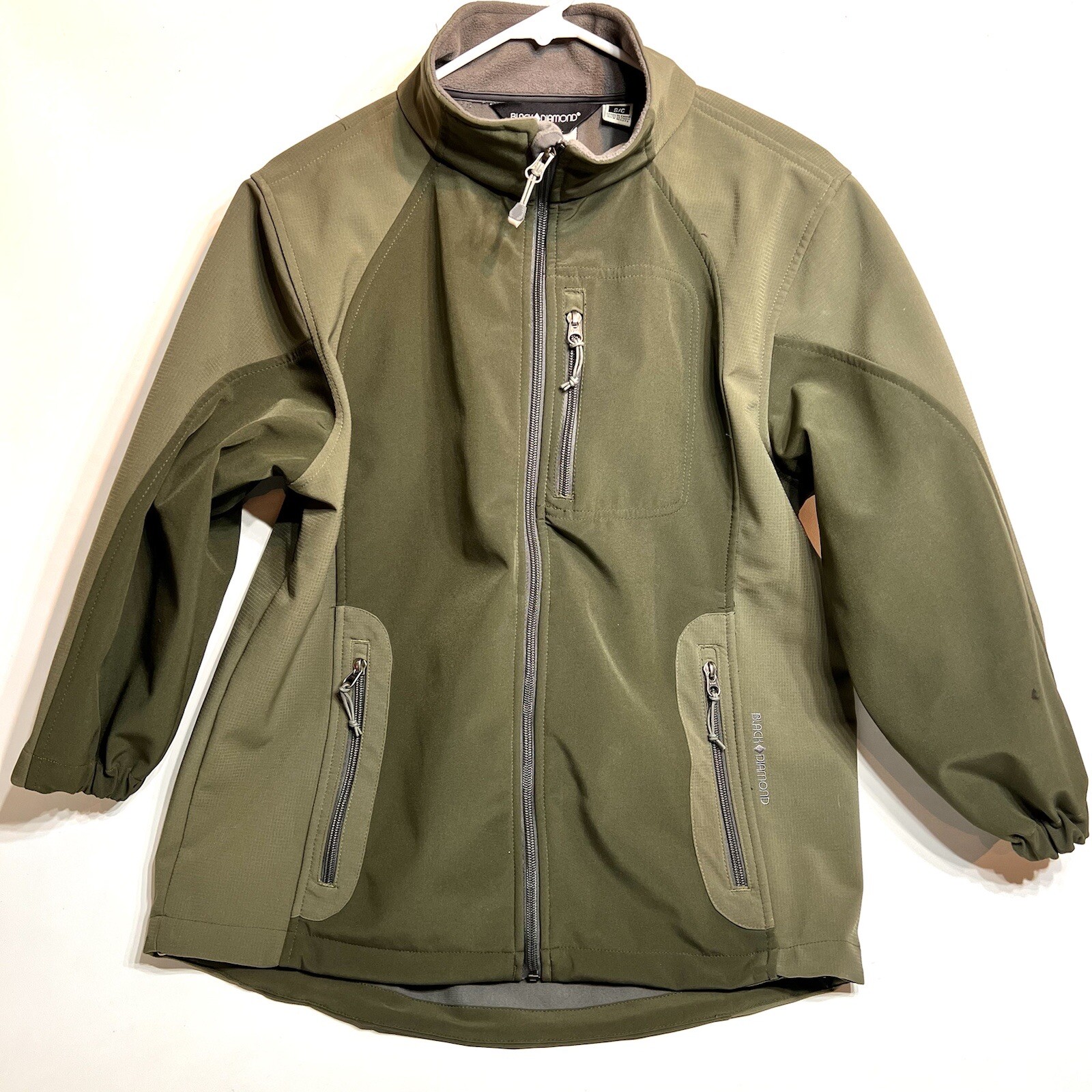 Black Diamond Soft Shell Jacket Mens Size Small Climbing Outdoor | eBay