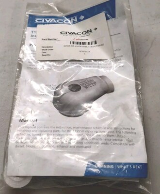 Genuine Civacon T195SVRK Vapor Vent Repair Kit | eBay